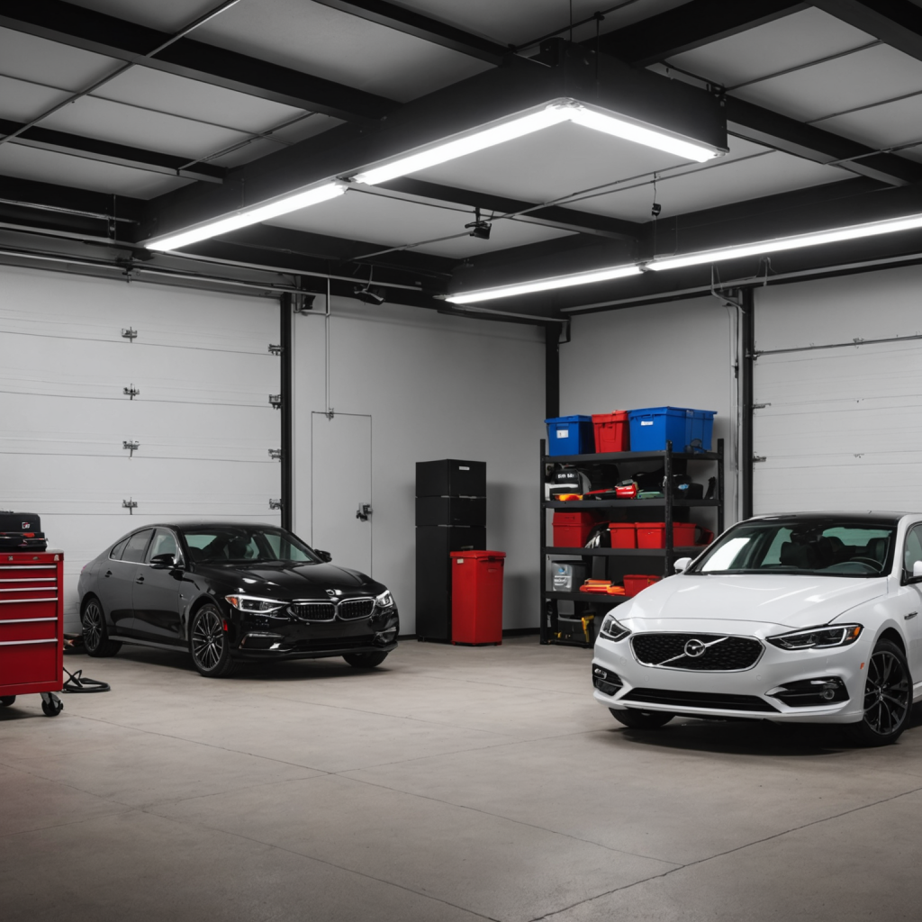 Éclairage garage puissant : des solutions LED performantes